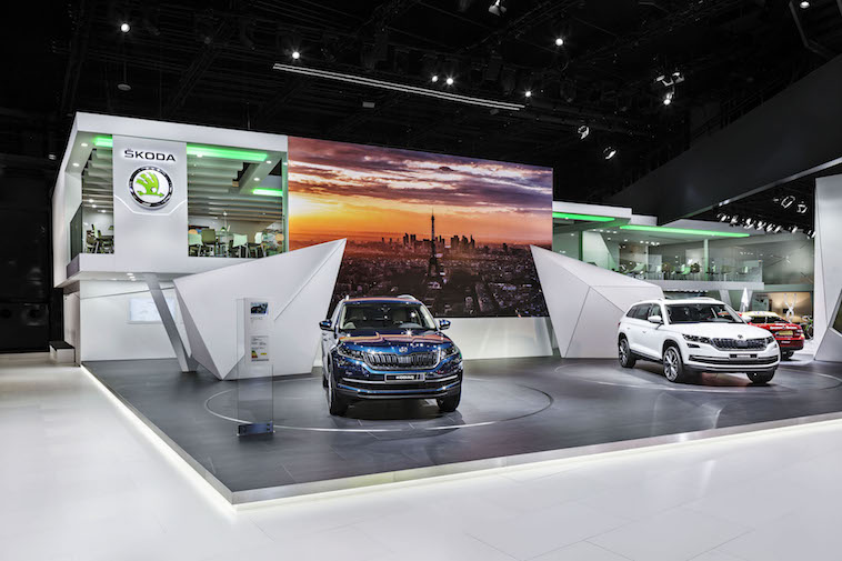 rgb | Škoda Exhibition Booth Mondial de l'Automobile 2016 - rgb