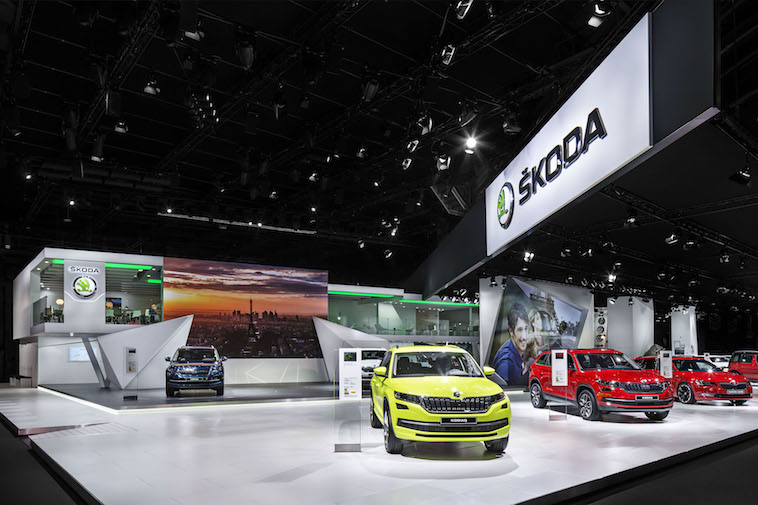 rgb | Škoda Exhibition Booth Mondial de l'Automobile 2016 - rgb